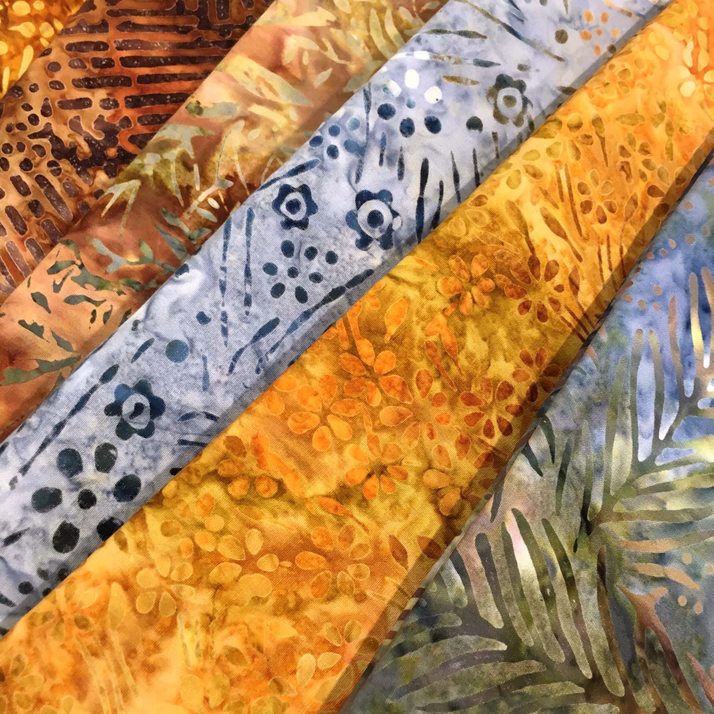 Batik Fabrics – Hearts Desire Fiber