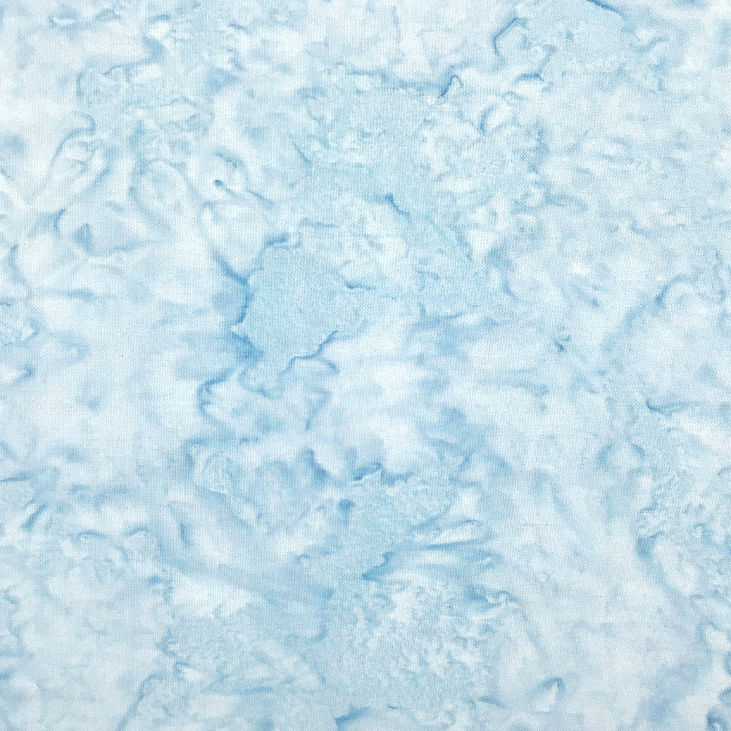 Hoffman Batik Fabric, By The Half Yard, 1895-16 Sky – Hearts Desire Fiber